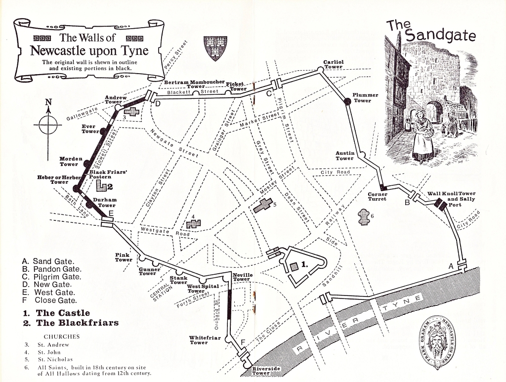 The Walls of Newcastle – northeastlore